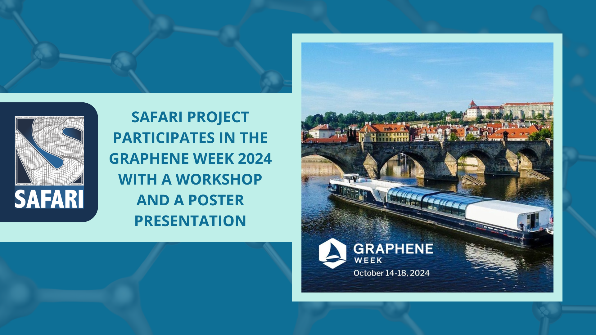 SAFARI Project participates in the Graphene Week 2024 with a workshop ...